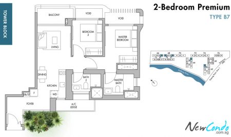 The Tre Ver condo - Get floor plans, facilities and price detail | NewCondo