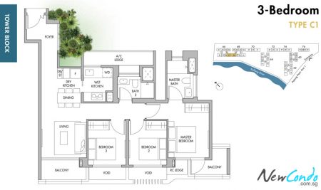 The Tre Ver condo - Get floor plans, facilities and price detail | NewCondo