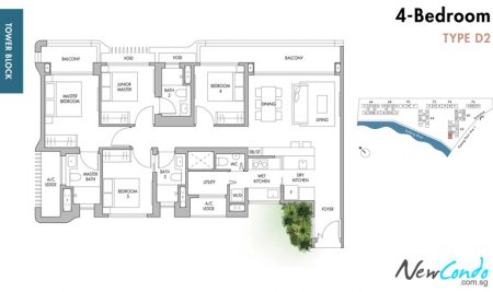 The Tre Ver condo - Get floor plans, facilities and price detail | NewCondo